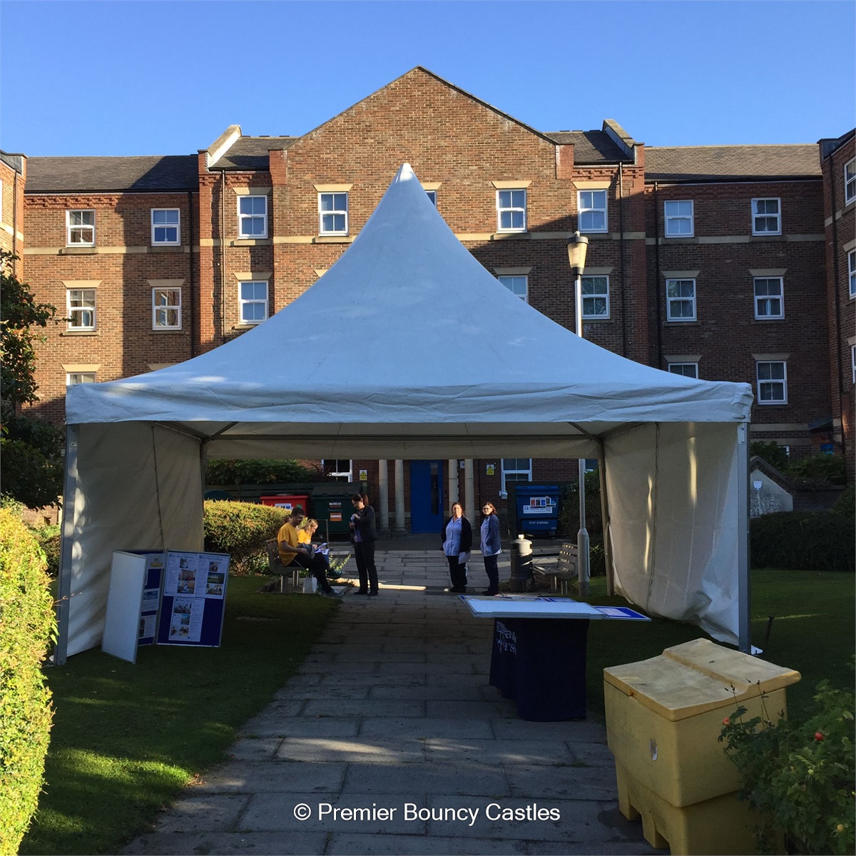 6m x 6m Pagoda Marquee - Bouncy Castle, Rodeo Bull And Bucking Bronco ...